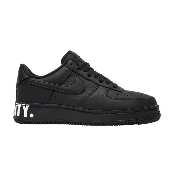 Nike Air Force 1 Low Cmft Bhm 'equality' Sneakers - Black