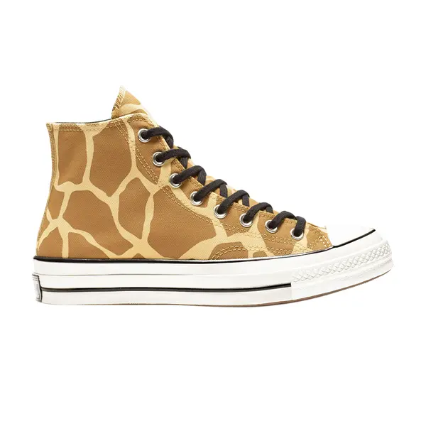 CONVERSE Chuck 70 High Giraffe Print - Brown