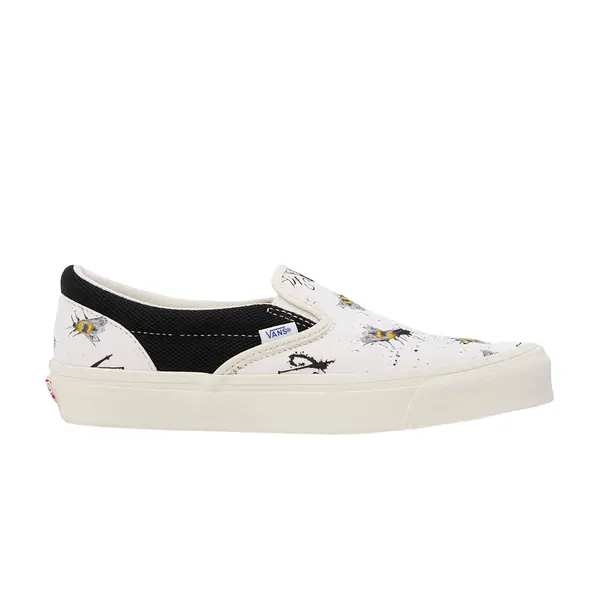 VANS Ralph Steadman X Og Classic Slip-on Lx 'bee' Sneakers - White