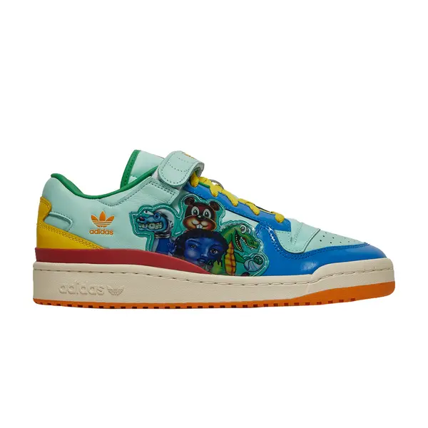 Adidas Kerwin Frost X Forum Low 'benchmates' Sneakers - Green