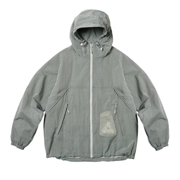 PALACE Y-ripstop Shell Jacket - Grey