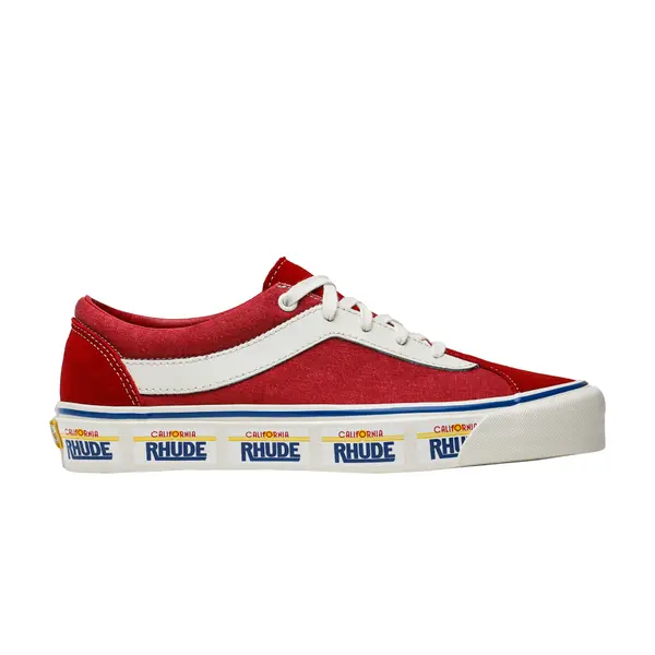 VANS X Rhude Bold Ni 'california Plate - Red