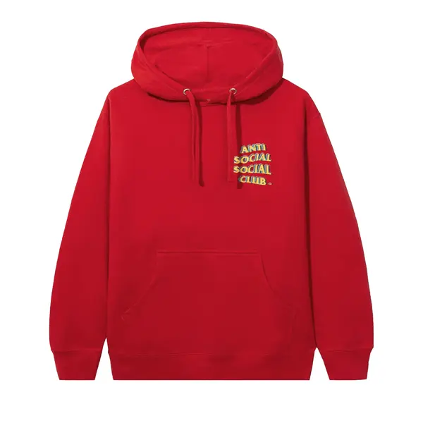 ANTI SOCIAL SOCIAL CLUB Stir Crazy Hoodie - Red