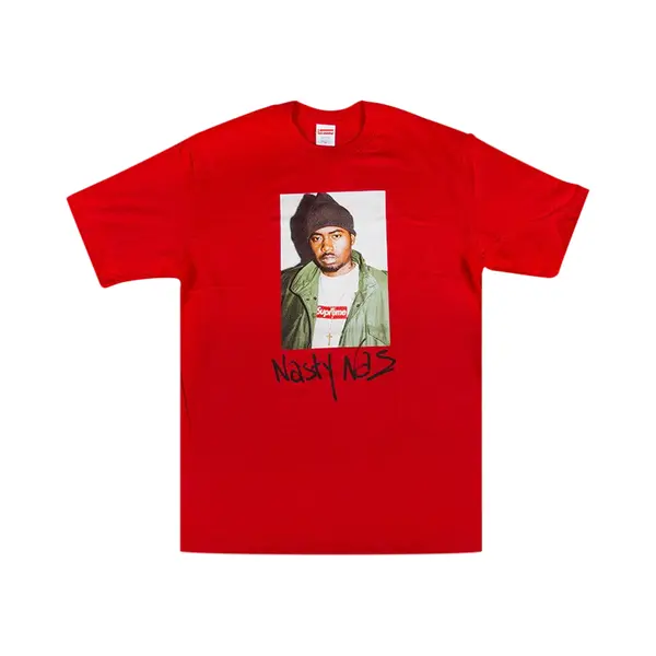 Supreme Nas T-shirt - Red