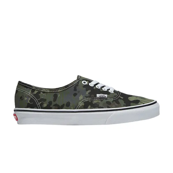 VANS Authentic 'rain Camo' Sneakers - Green