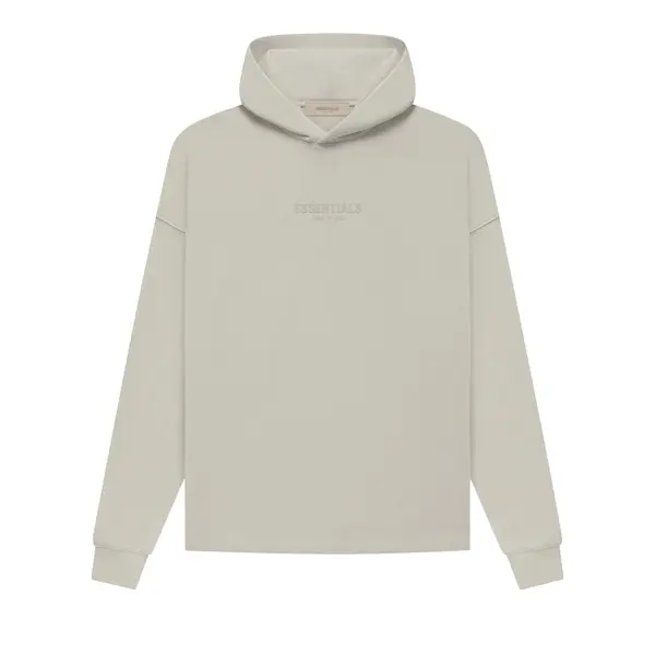 Fear Of God Relaxed Fit Fleece Hoodie - Grey