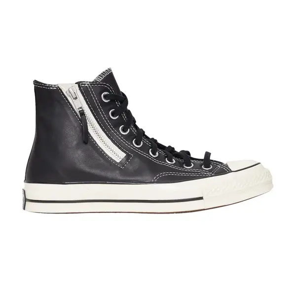 CONVERSE Chuck 70 Side Zip High Sneakers - Black