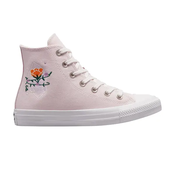 CONVERSE Chuck Taylor All Star High 'embroidered Crystals' Sneakers - Pink