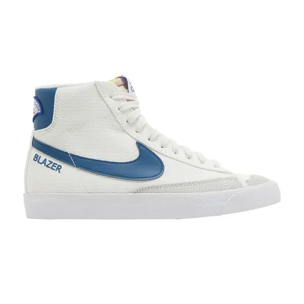 Nike Wmns Blazer Mid '77 'athletic Club' Sneakers - Cream
