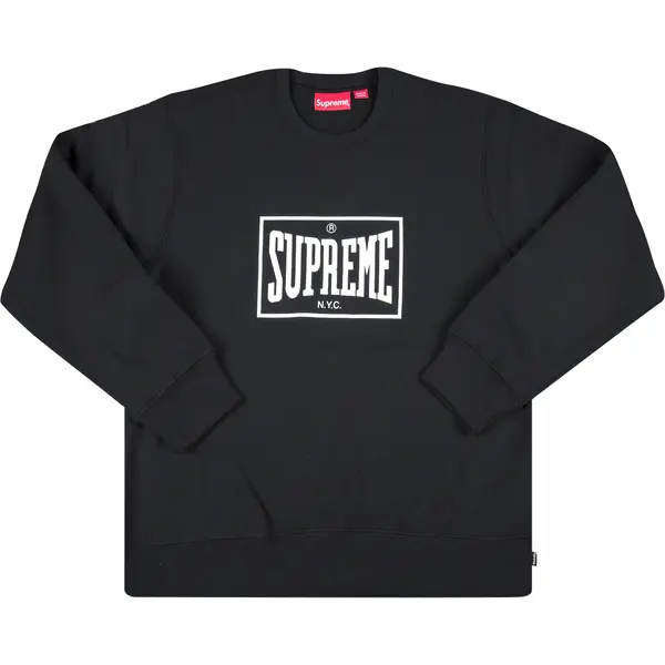 Supreme Warm Up Crewneck - Black
