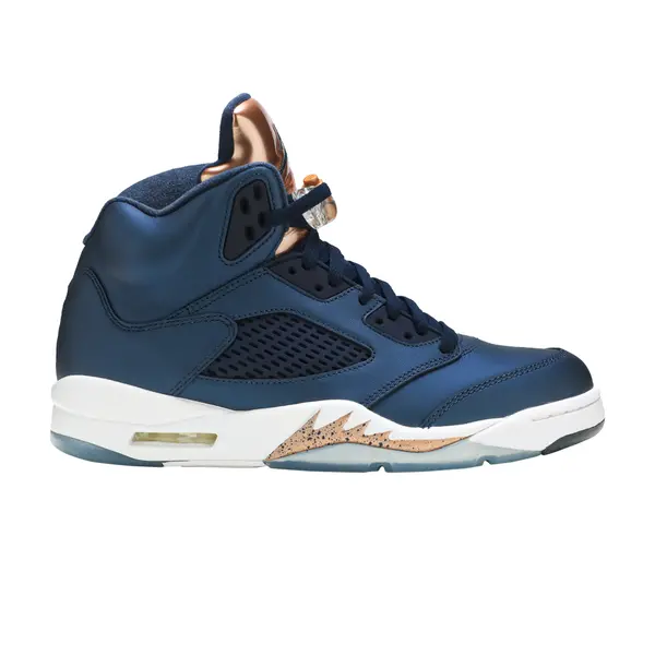JORDAN 5 Retro 'bronze' Sneakers - Blue