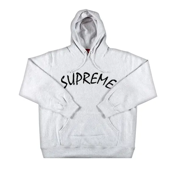 Supreme Ftp Arc Hooded Sweatshirt - Grey