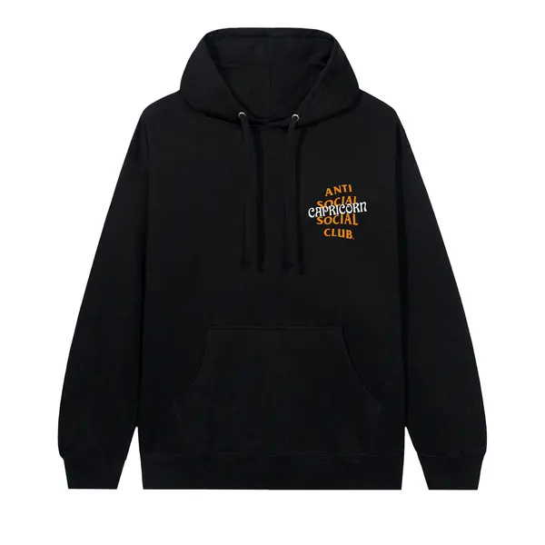 ANTI SOCIAL SOCIAL CLUB Capricorn Hoodie - Black