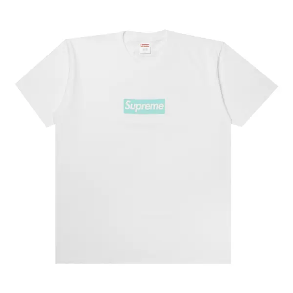 Supreme X Tiffany & Co. Box Logo Tee - White