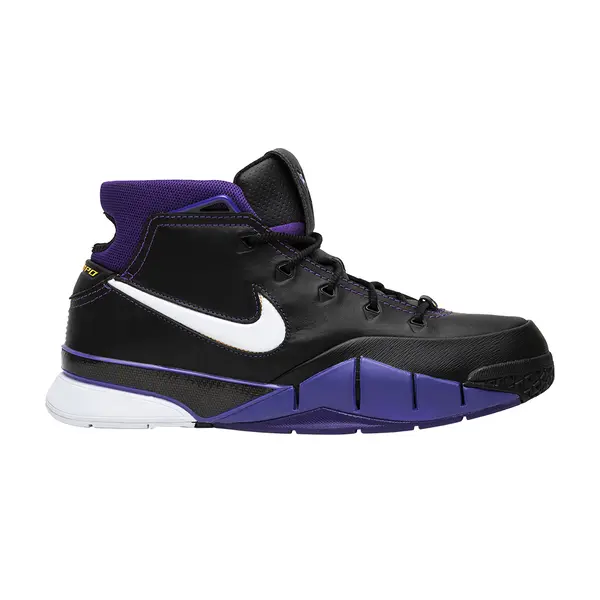 Nike Zoom Kobe 1 Protro 'black Out' Sneakers - Purple