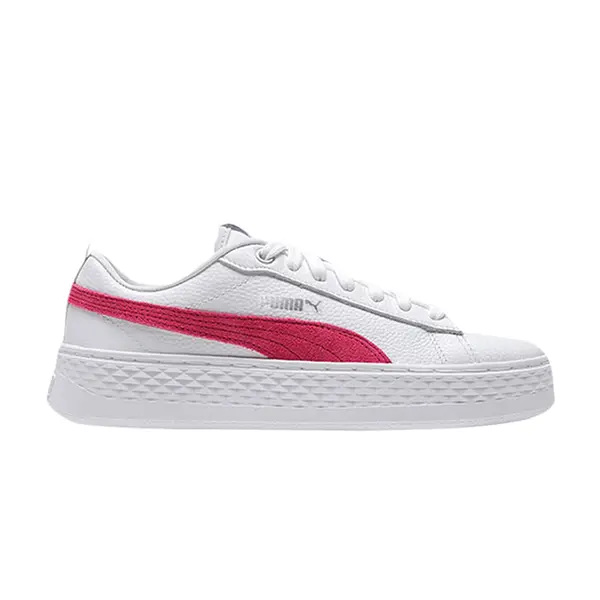 PUMA Smash Platform Leather Sneakers