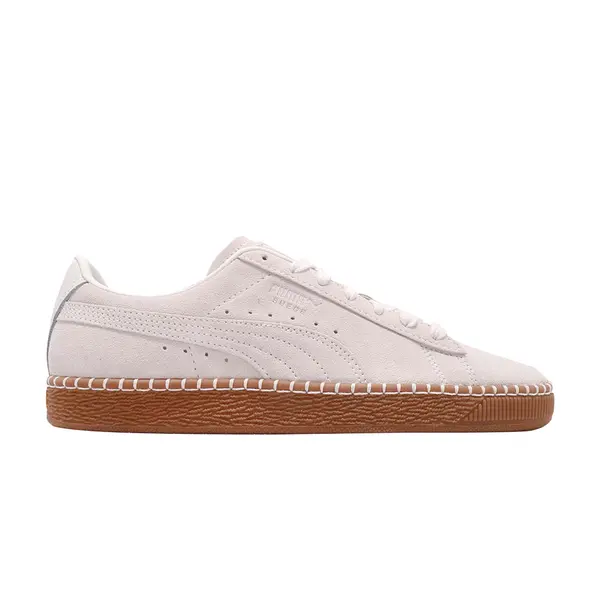 PUMA Suede Classic Blanket Stitch Sneakers - Cream