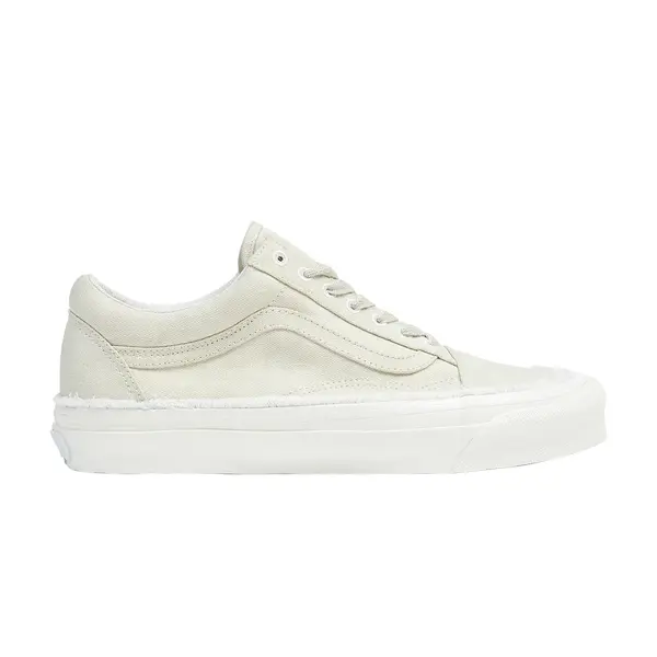 VANS Og Old Skool Lx Raw Edge Vintage Sneakers - White