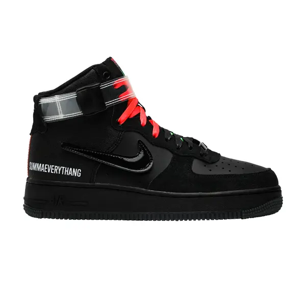 Nike Lauren Halsey X Air Force 1 High Le - Black