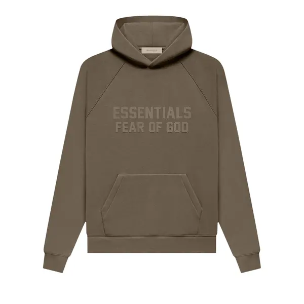 Fear Of God Wood" Hoodie - Brown