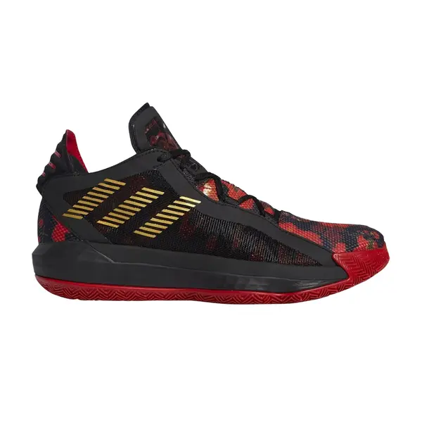 Adidas Dame 6 'forbidden City' Sneakers - Black