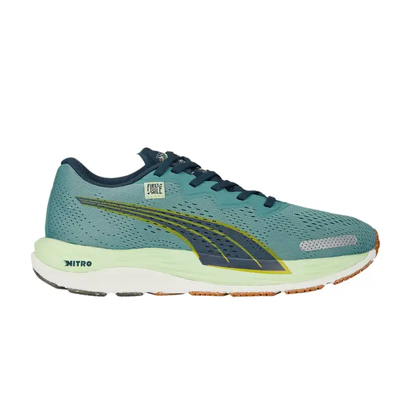 PUMA First Mile X Wmns Velocity Nitro 2 'adriatic Fresh Pear - Blue