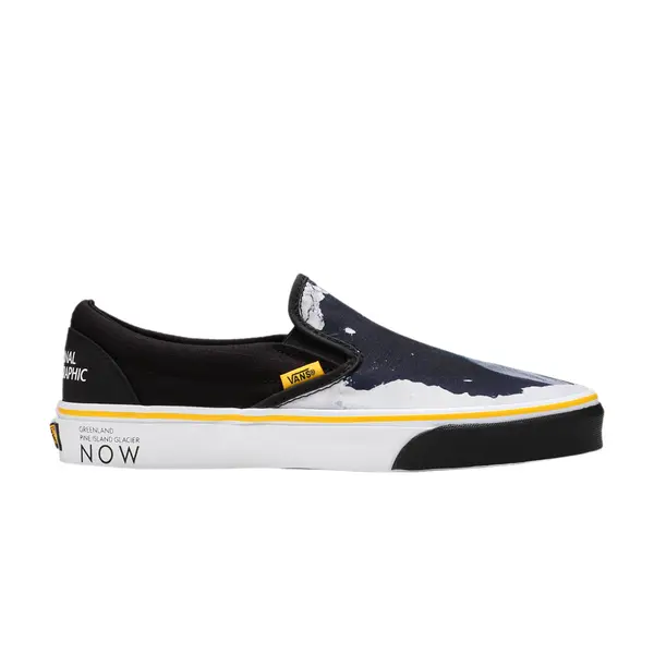 VANS X National Geographic Classic Slip-on - Black