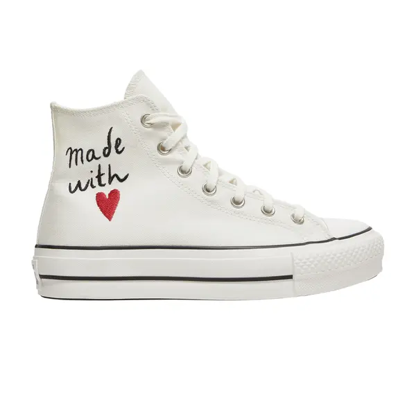 CONVERSE Chuck Taylor All Star Lift High Valentine's Day Vintage - White