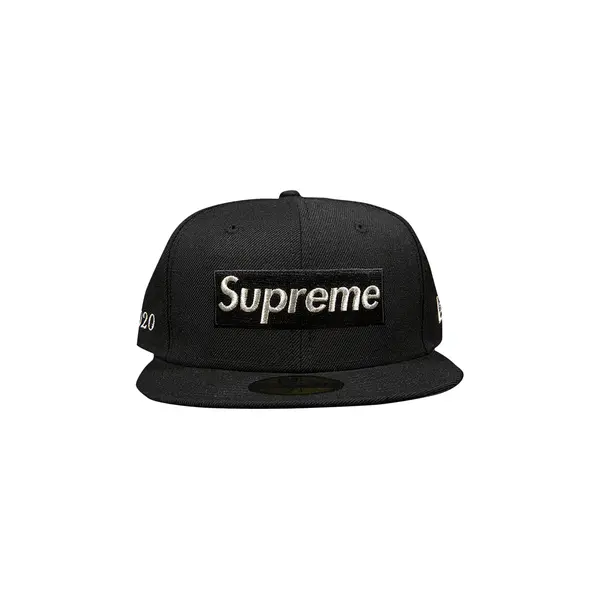 Supreme 1m Metallic Box Logo New Era - Black