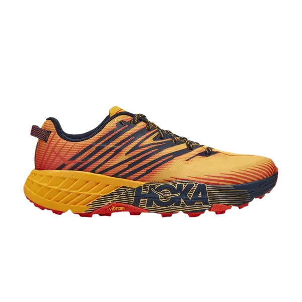 HOKA® Speedgoat 4 Athletic Shoes - Gold