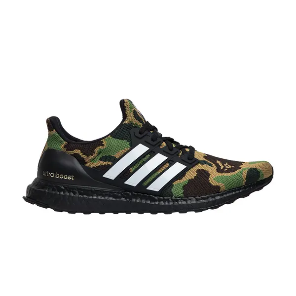 Adidas A Bathing Ape X Ultraboost 4.0 Camo Sneakers - Green