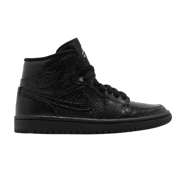 JORDAN 1 Mid Sneakers - Black