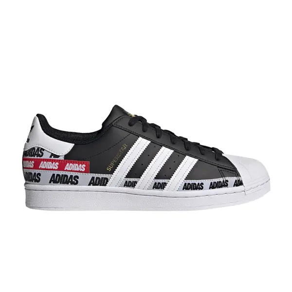 adidas gazelle silver green womens adidas Originals Superstar II Shoes, Core Black / Better Scarlet / Core Black / M 9.5 / W 10.5 main image 1