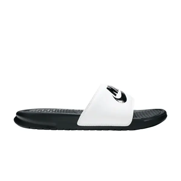Nike Benassi Slides - White
