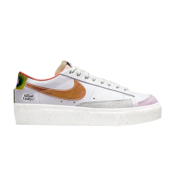 Nike Blazer Low Platform 'the Great Unity - White