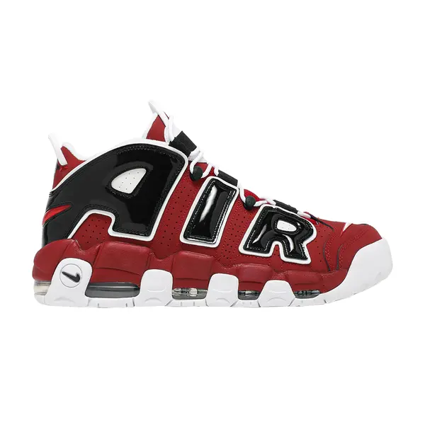 Nike Air More Uptempo 'bulls' 2021 Sneakers - Red