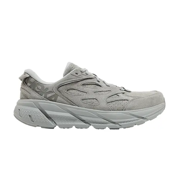 HOKA Clifton L Suede Sneakers