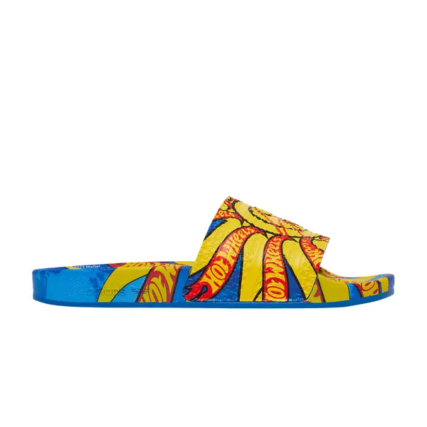 Adidas Sean Wotherspoon X Hot Wheels X Adilette Slides - Blue