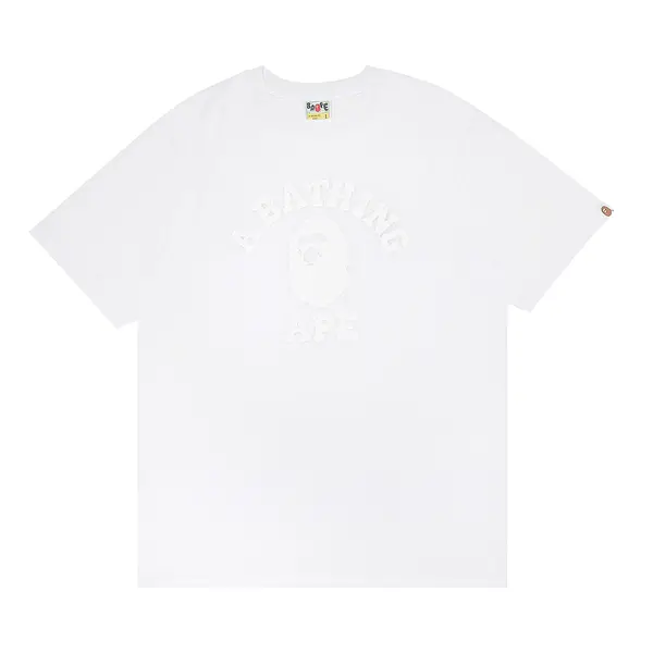 BAPE Exclusive College Tee - White