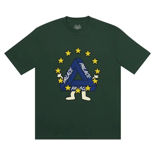 PALACE Missing Eu T-shirt 'huntsman - Green