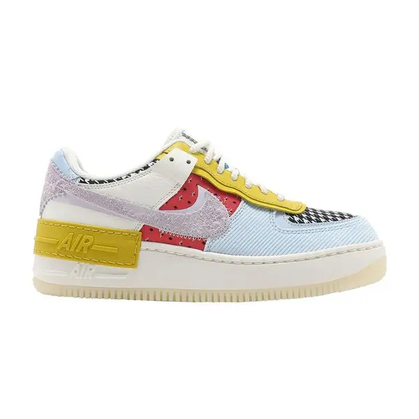 Nike Air Force 1 Shadow Patchwork Sneakers - Multicolor