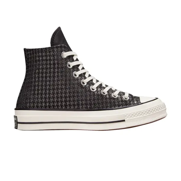 CONVERSE Chuck 70 High Houndstooth Shine - Black