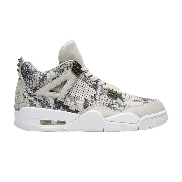 JORDAN 4 Retro Premium Sneakers - Cream