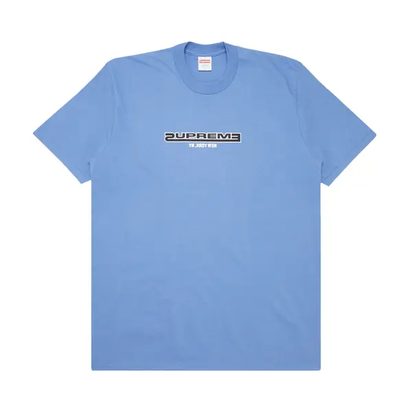 Supreme Connected Tee 'dusty Light Royal - Blue