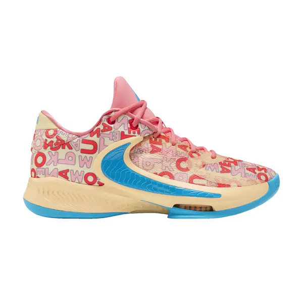 Nike Zoom Freak 4 Ep Letter Bros Sneakers - Pink