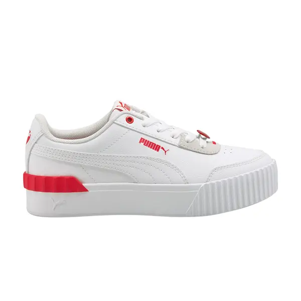 PUMA Carina Lift Valentine's Sneakers - White