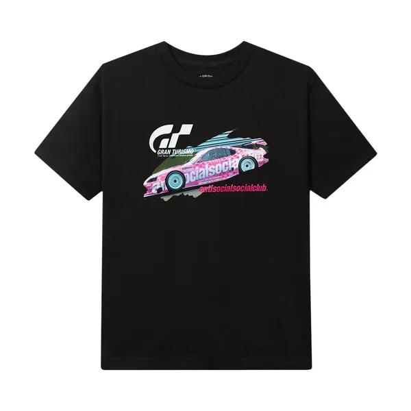 ANTI SOCIAL SOCIAL CLUB X Gran Turismo Gt500 Tee - Black
