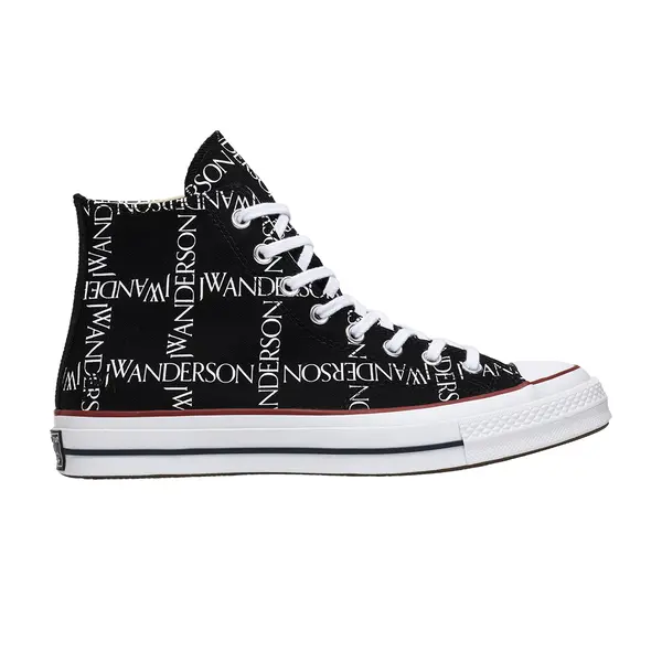 CONVERSE X J.w. Anderson Chuck 70 Hi Top 'grid' Sneakers - Black