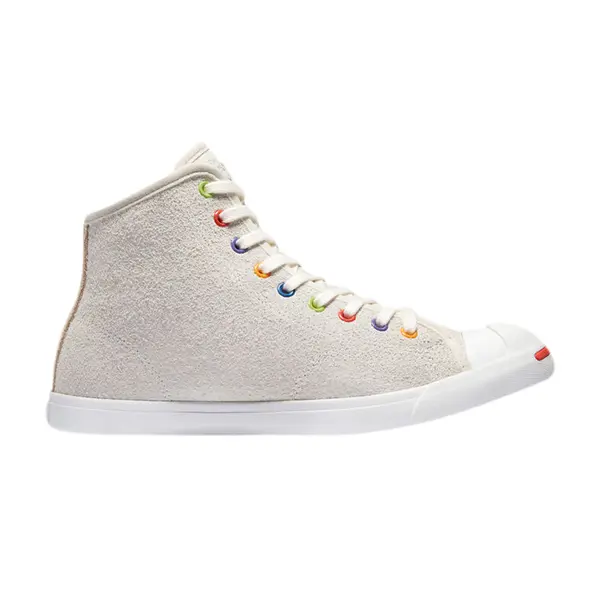 CONVERSE Ouyang Nana X Jack Purcell Mid 'inside Vs Outside' High-top Sneakers - Cream