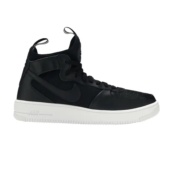 Nike Force 1 Ultraforce Mid Sneakers - Black